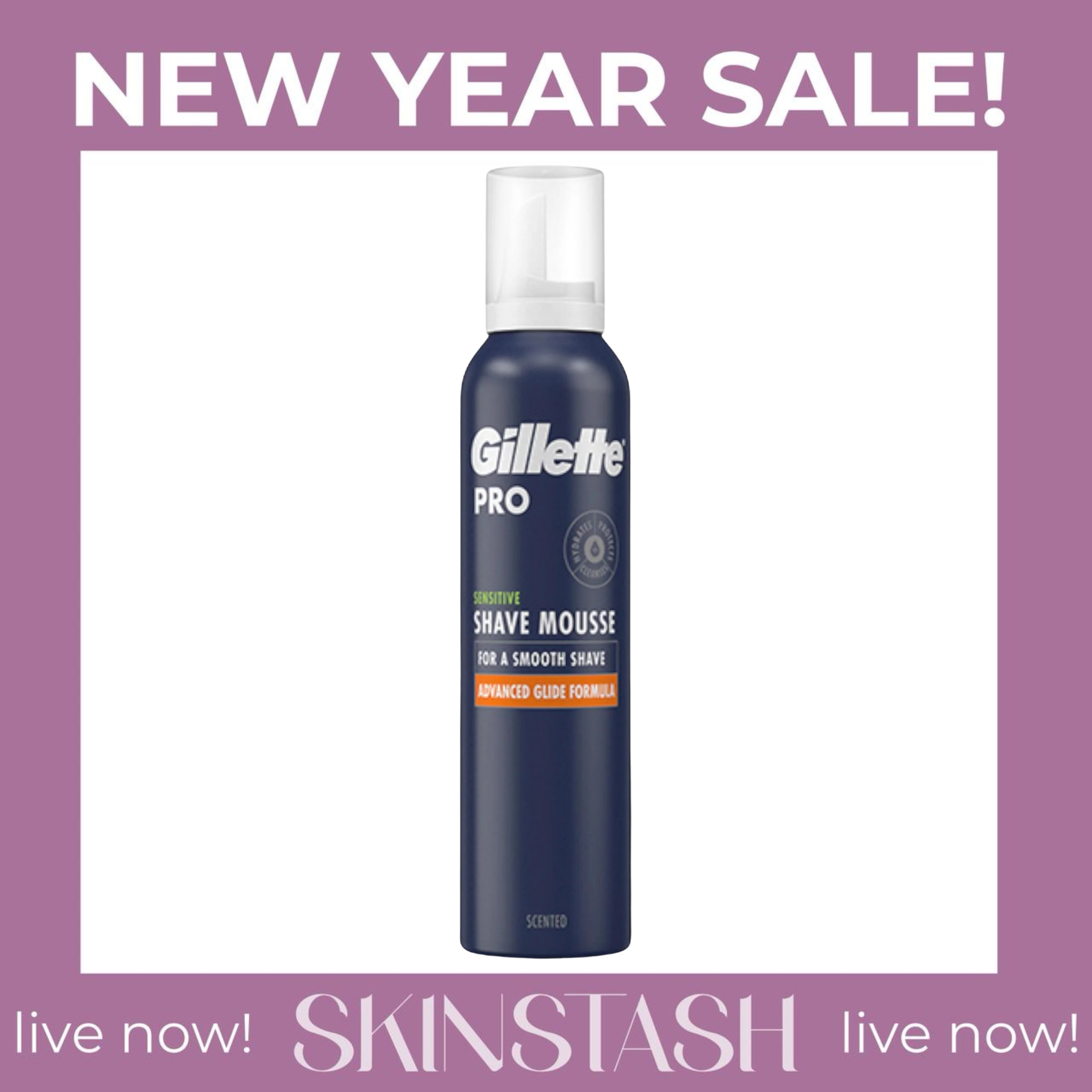 Buy Gillette Pro Sensitive Shaving Mousse (240ml) Online – Skinstash.pk ...